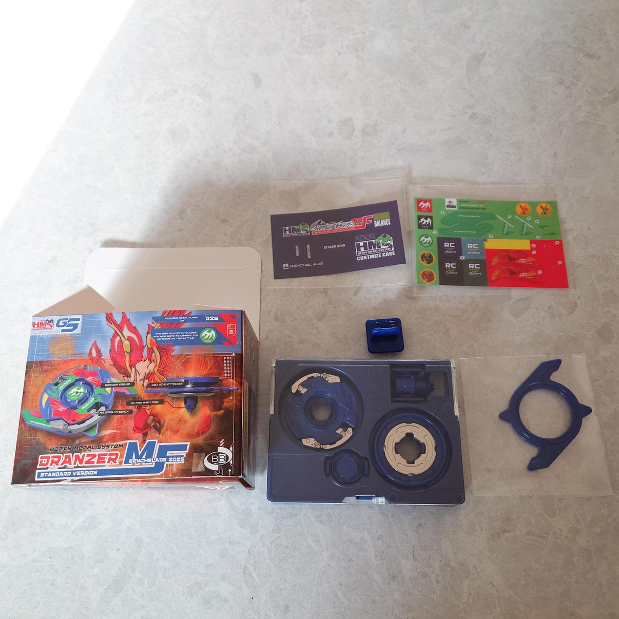 Beyblade Dranzer MF - HMS Repro (Standard version) – BenchBlade