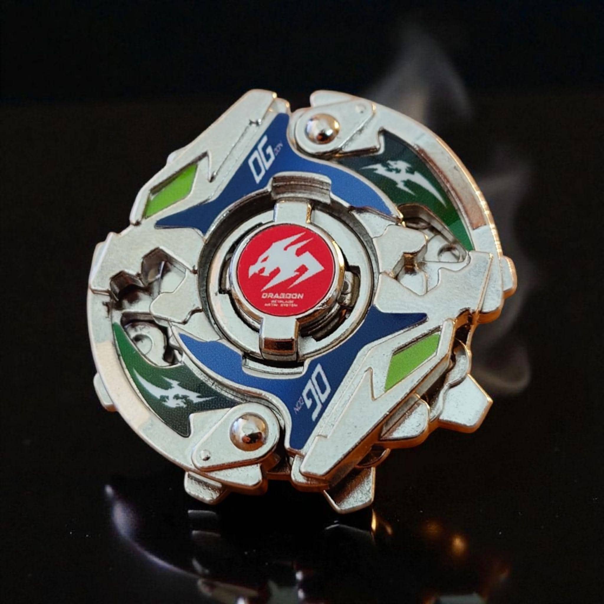 Full Metal Beyblade Dragoon MF - HMS Repro (Zinc+Nickel plated ...