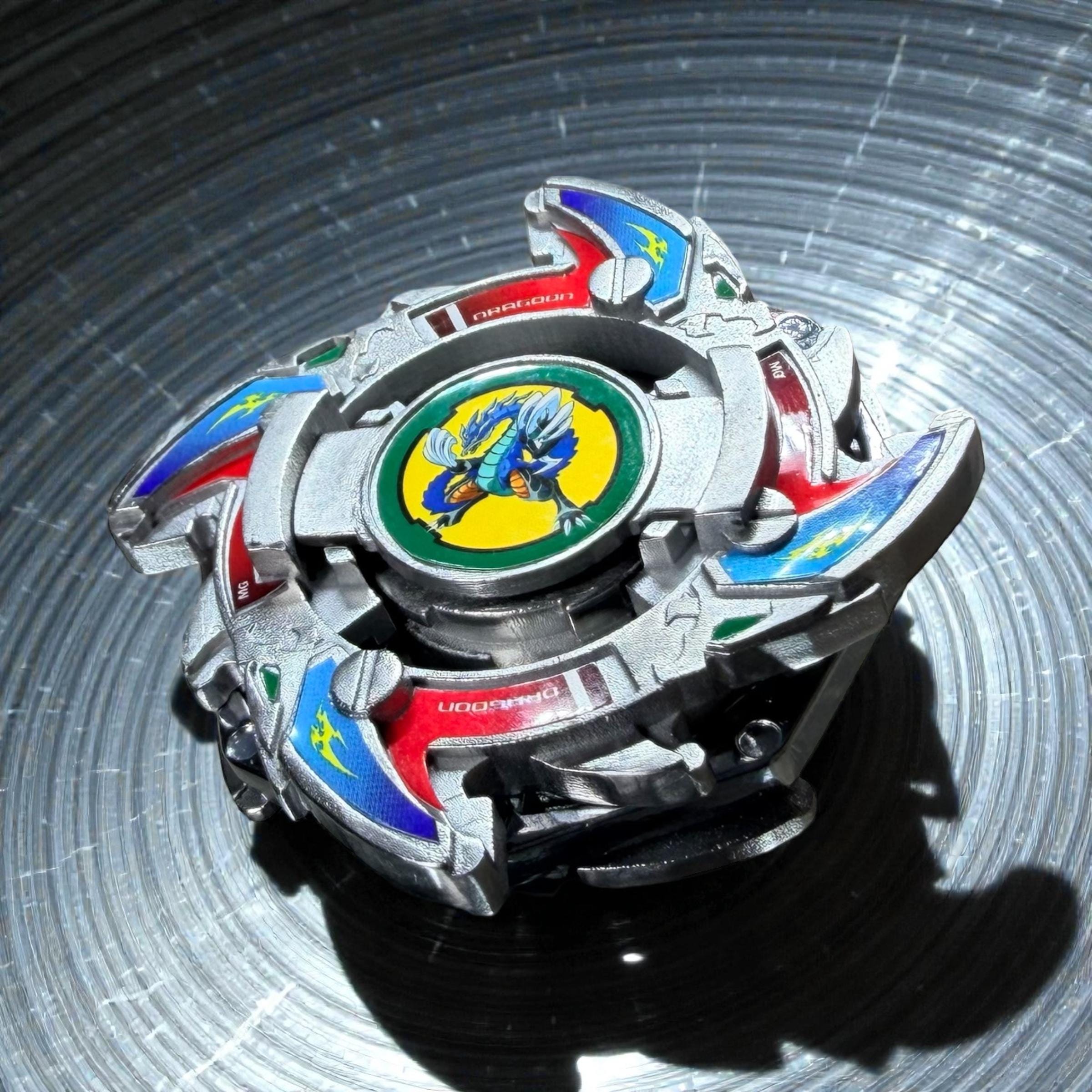 FULL METAL Beyblade Dragoon V (Stainless steel) – BenchBlade
